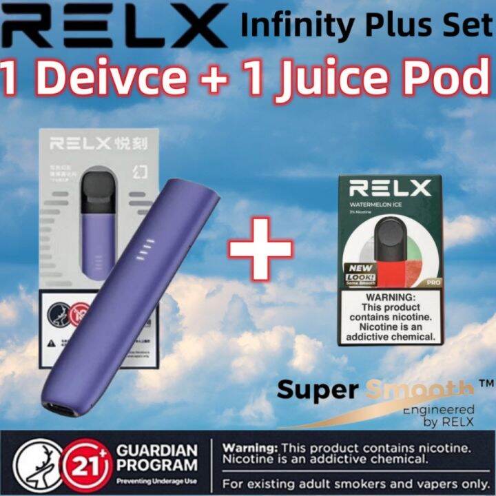 【1Juice Pod + 1 Device】relex pod infinity vip smoke original mura viper ...