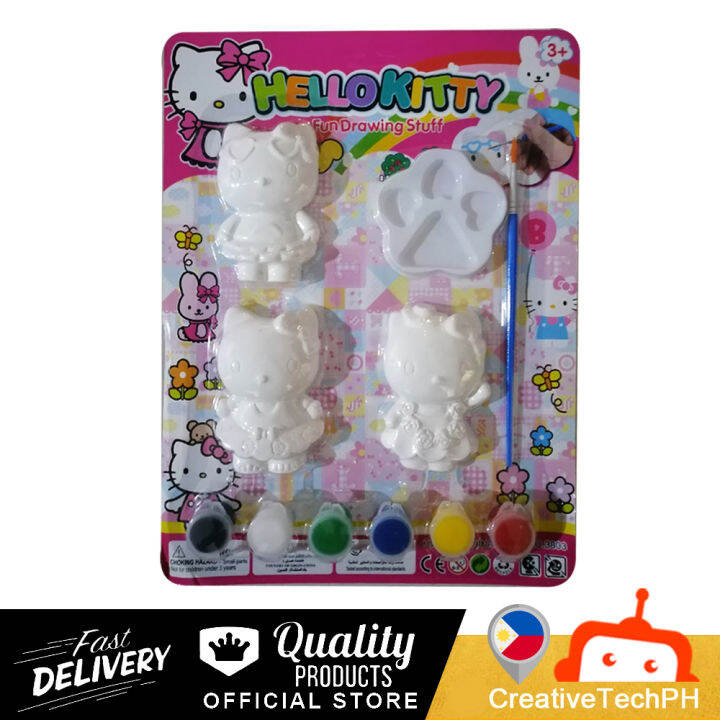 Plaster figures Painting Set for Kids with 6 paint colors | Lazada PH