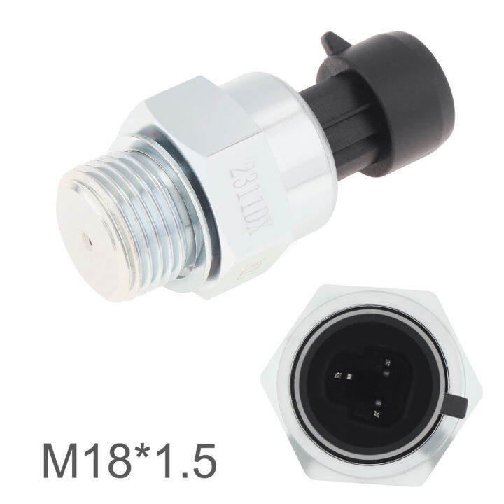 24V M18x1.5'' Thread Pressure Transducer Sender Sensor Stainless Steel ...