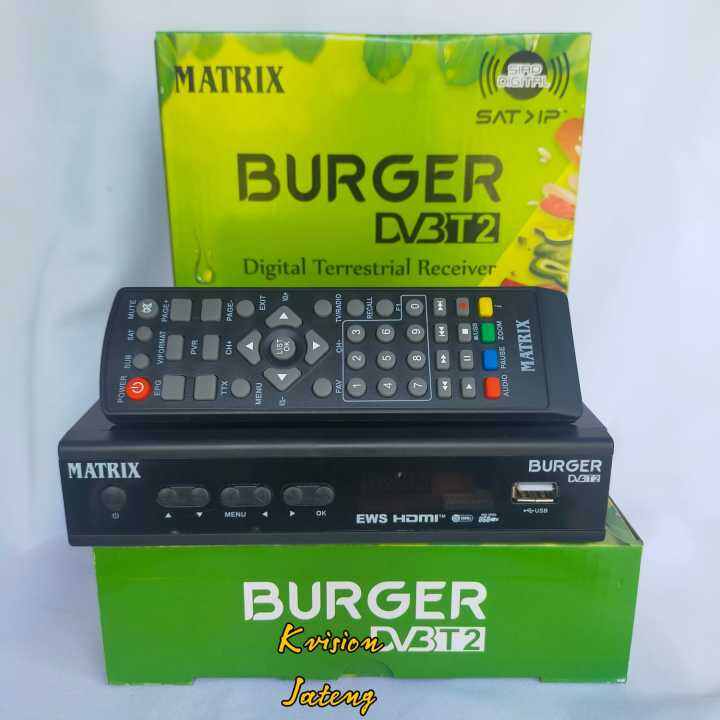 SET TOP BOX MATRIX BURGER ORIGINAL TERBARU | Lazada Indonesia