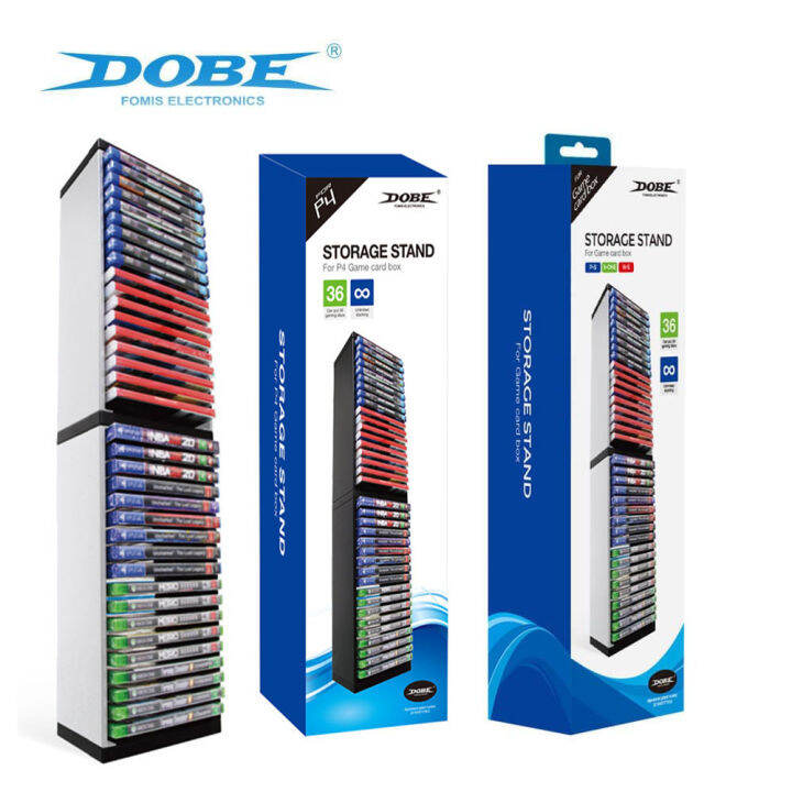 ชั้นวางแผ่นแบบ2 ชั้น Dobe Storage Stand 36 Disc/18Disc/12Dise สำหรับ ...
