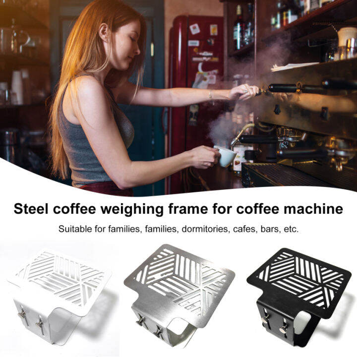 Steel Coffee Weighing Stand For Espresso Machine Electronic Scale Rack ...