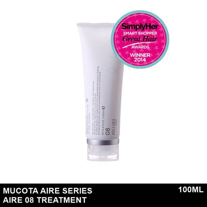 Mucota AIRE 08 For Color Weekly Treatment 100ml | Lazada Singapore