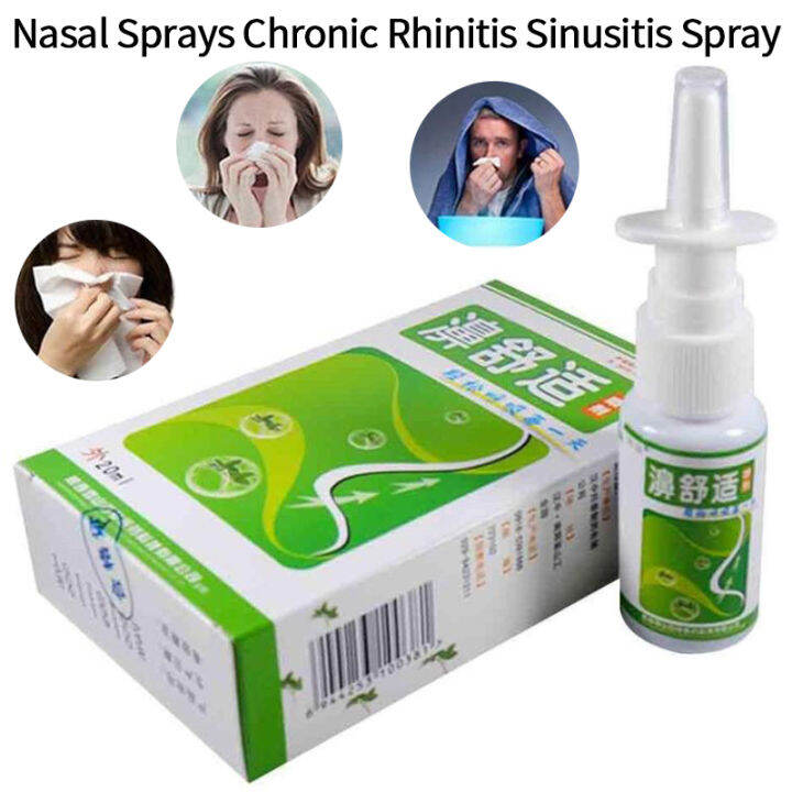 20ML Nasal Sprays Chronic Rhinitis Sinusitis Spray Chinese Traditional Medical Herb Spray ...