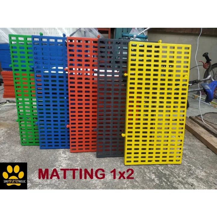 PLASTIC DOG MATTING W/LOCK 1x2 | Lazada PH
