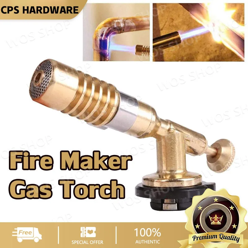 Gas Torch Flame Copper Gun BBQ Blowtorch Flame Butane, 52% OFF