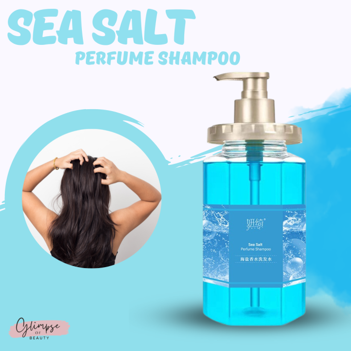 500ML Sea Salt Anti Dandruff Shampoo for Scalp Itching and Dandruff for ...