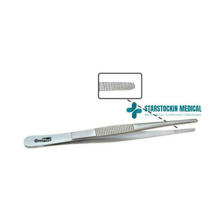 Pinset Anatomi Onemed Pincet Anatomis 18 cm | Lazada Indonesia