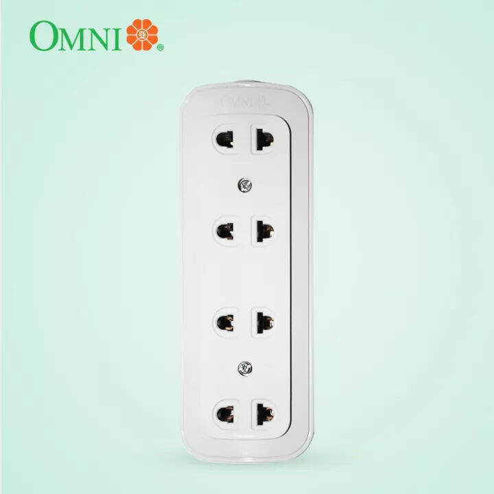 Omni Original Surface 4 Gang Convenience Outlet WSO-004 •OSOS• | Lazada PH