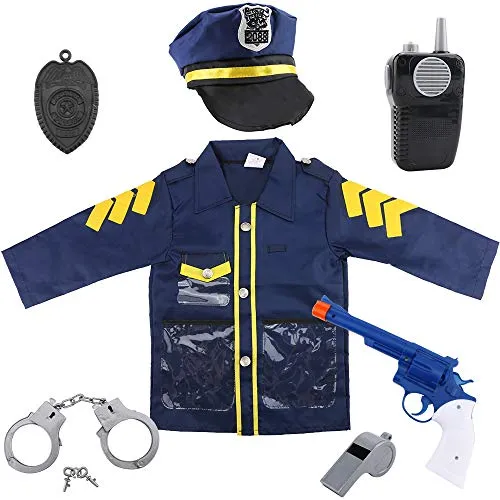 Costume for Kid / Children Police Man Role Play Game Toy Kids Toys ...