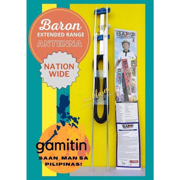 ORIGINAL Baron Extended Range Antenna - BXR (Blue) Baron Extended Ran ...