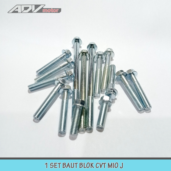 1 SET 15 BAUT CVT BAUT BLOK MESIN MIO J MIO SOUL GT MIO SOUL | Lazada ...