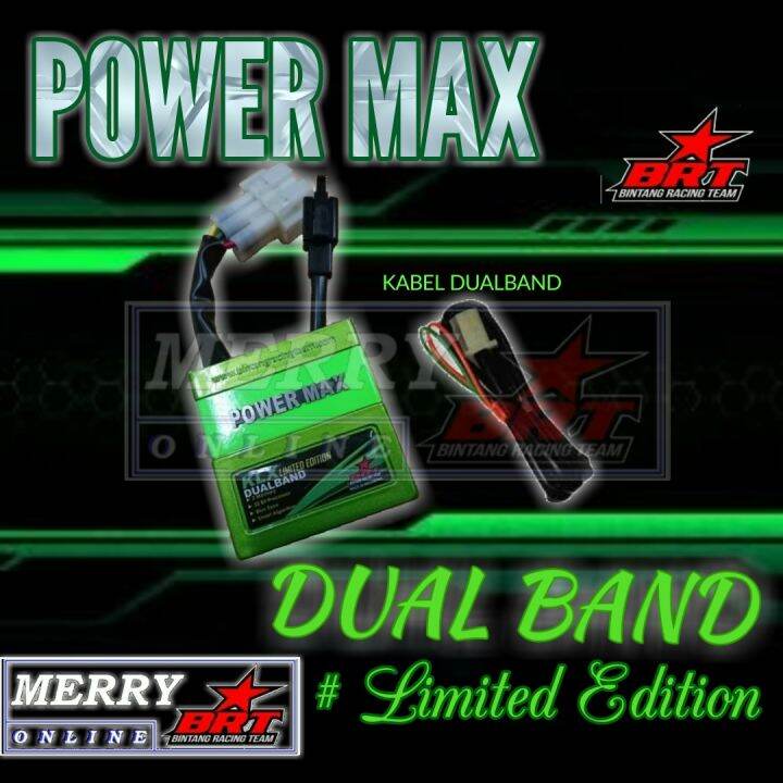 Cdi Powermax BRT Limited Edition Green Ijo Hijau KLX 150 Dualband TR RK | Lazada Indonesia