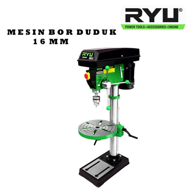 Bor Duduk RYU TEKIRO 13mm Bench Drill 13mm RBD13 RBD 13 sedia 16mm ...