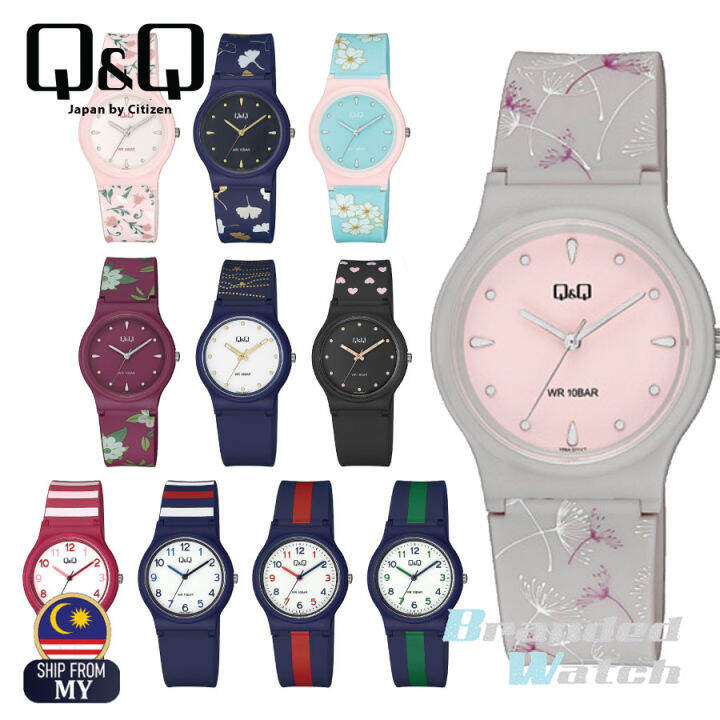 Q&Q Japan by Citizen QnQ QQ Unisex Resin Analogue Watch V06A | Lazada