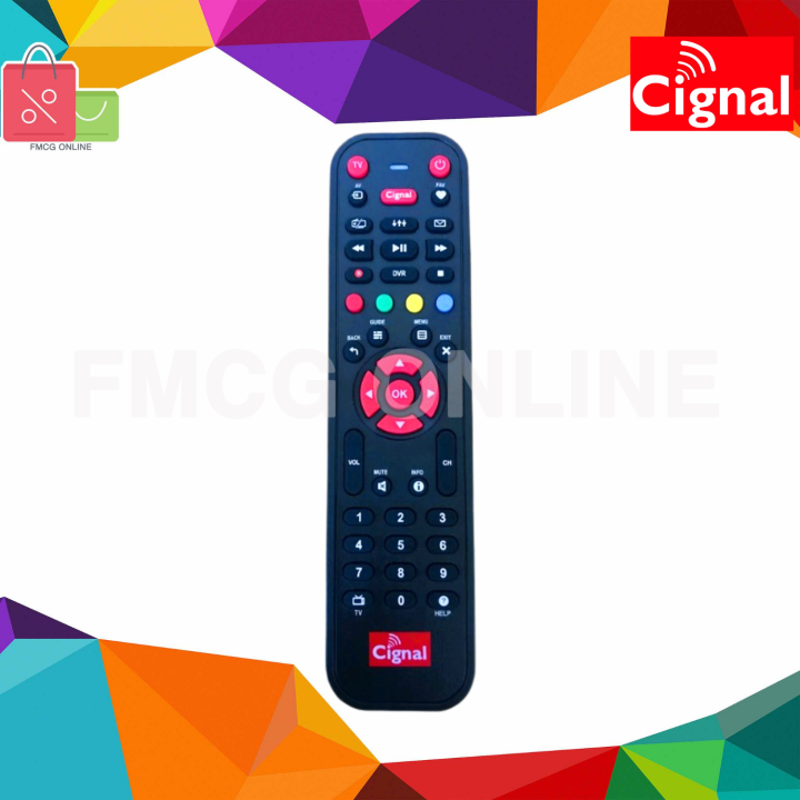 Cignal TV Digital TV Box Universal Remote Control - Fmcgsalesshop ...