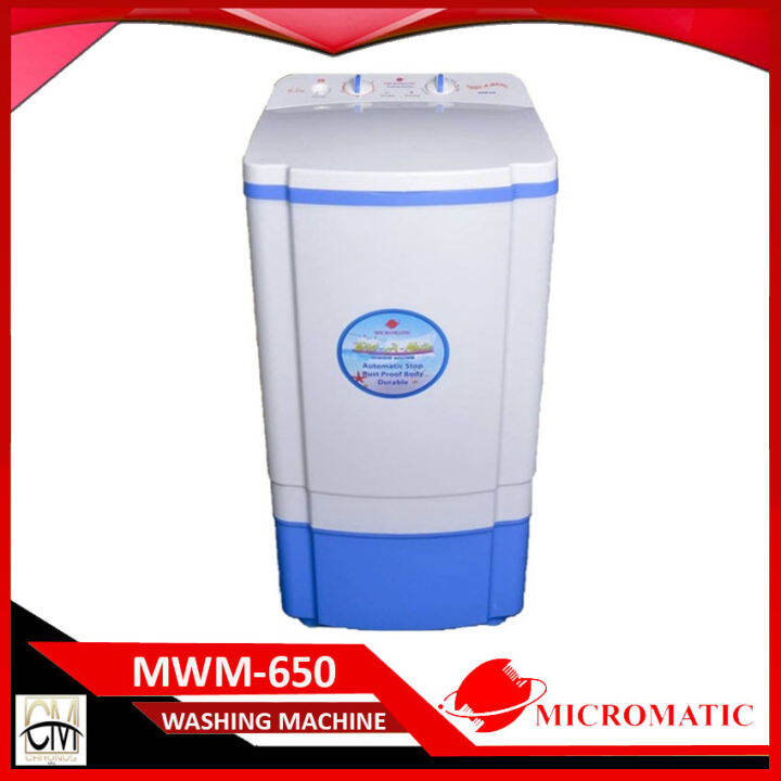 CHRONOS Micromatic MWM-650 6.5 Kg Single Tub Washing Machine | Lazada PH