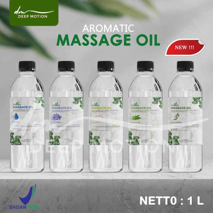 Massage Oil 1 Liter Minyak Pijat Aroma Terapi Aneka Aroma cocok buat ...