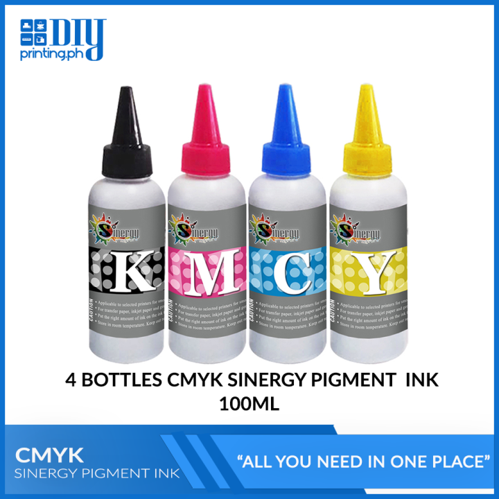 iTech Sinergy Pigment Ink Available in 6 Colors CYMK LC LM (100ml ...