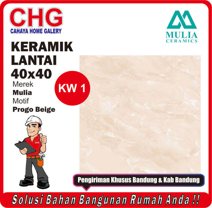 Keramik Lantai Mulia 40x40 PROGO Series / Keramik Mulia 40x40 PROGO ...