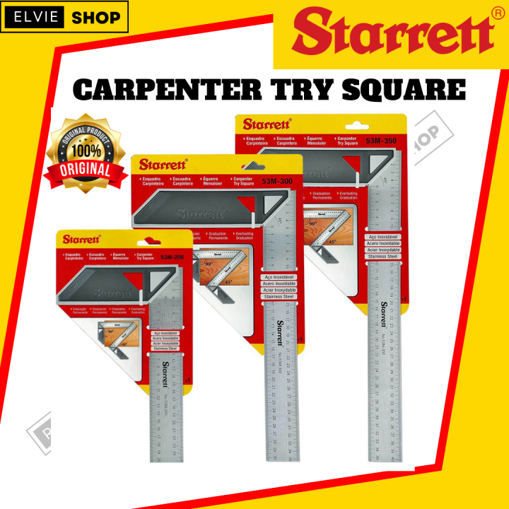 Original Starrett Try Square | Lazada PH
