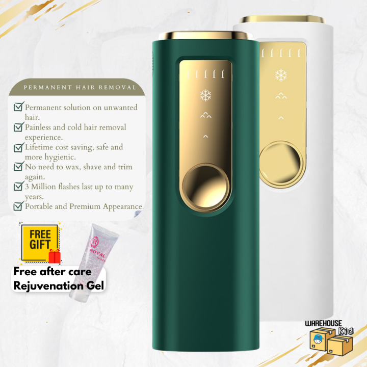 IPL Sapphire Cooling Permanent Laser Hair Removal Premium with Skin ...