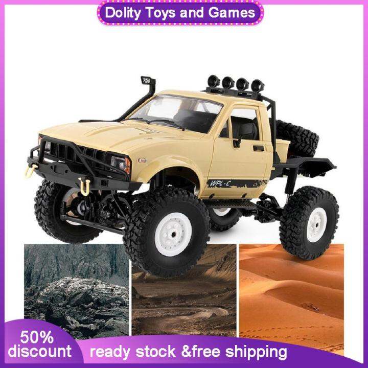 Dolity WPL C14 1:16 .4G 2CH 4WD Electric RC Semi-truck RTR Kids | Lazada PH