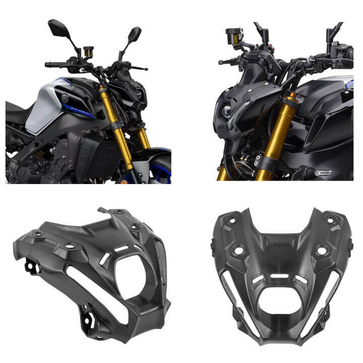 Allotmark Motorcycle Modified Front Nose Headlight Cover Guard Cowl Fairing Side Panels For ...