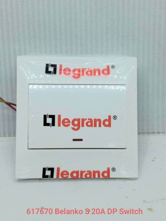 Legrand Belanko S 20A DP Switch ( N ) | Lazada