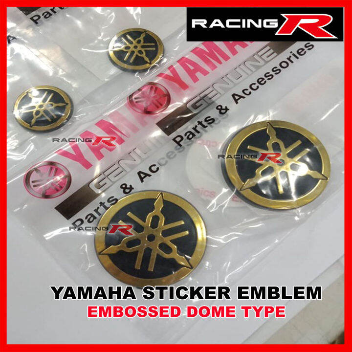 Yamaha Sticker Emblem Dome Type for Aerox/Sniper/Nmax/Xmax/R3/R15 ...