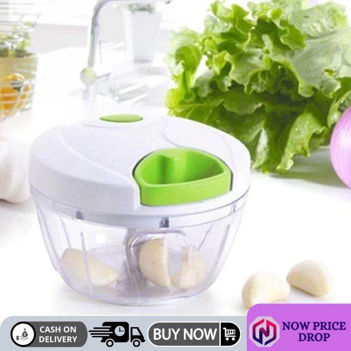 New SPEEDY CHOPPER Hand-Powered Portable Food Processor, Manual ...