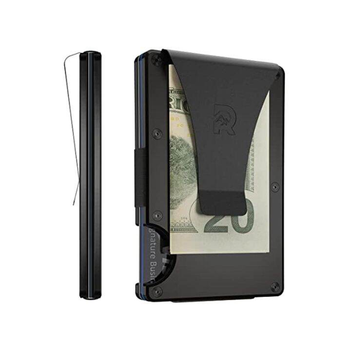 The Ridge Minimalist Slim Wallet for Men RFID Blocking Carteira ...