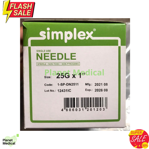 G25 x 1" Needle Sterile | Lazada PH