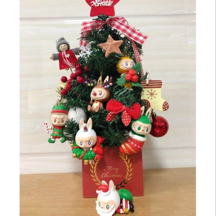 LABUBU Christmas series blind box tide play POPMART POPMART Christmas ...