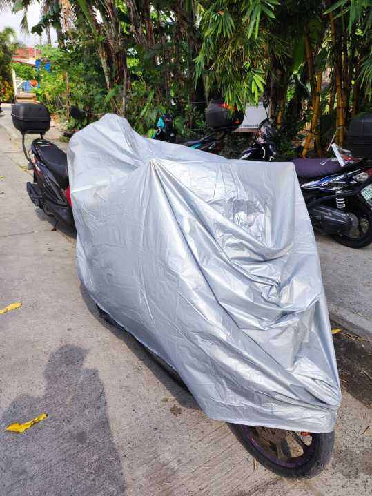 MOTOR COVER (GRAY) FOR SUZUKI RAIDER R150 | PLAIN GREY MOTORCYCLE COVER ...