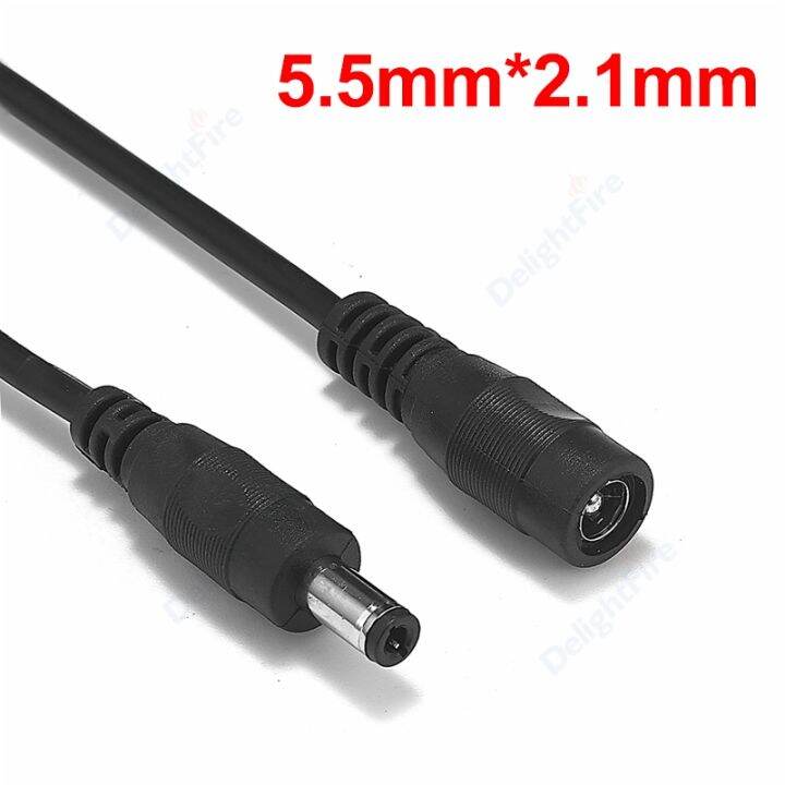 3M 12V 5.5x2.1mm DC Power Adapter Extension Cable 20AWG Male Female ...