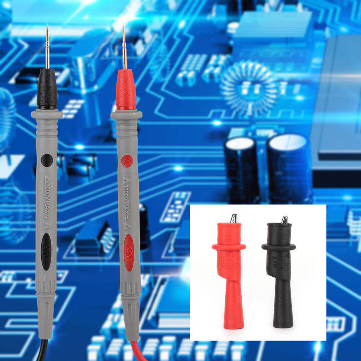 Multimeter Clip Probe Pen PT1006 90cm Crocodile Test Lead Cable for ...