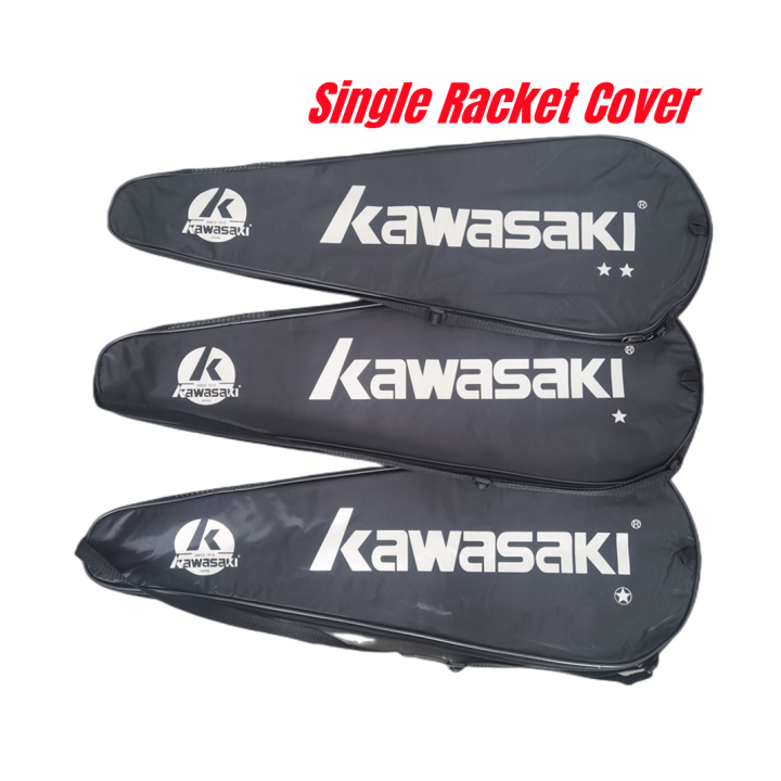 Kawasaki Badminton Racquet Cover (Single Racquet) Suitable For All Type ...