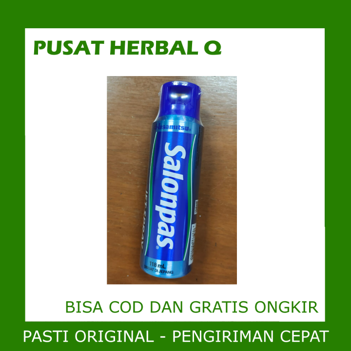 SALONPAS JETSPRAY 118ML PEREDA NYERI OTOT KERAM JET SPRAY | Lazada ...