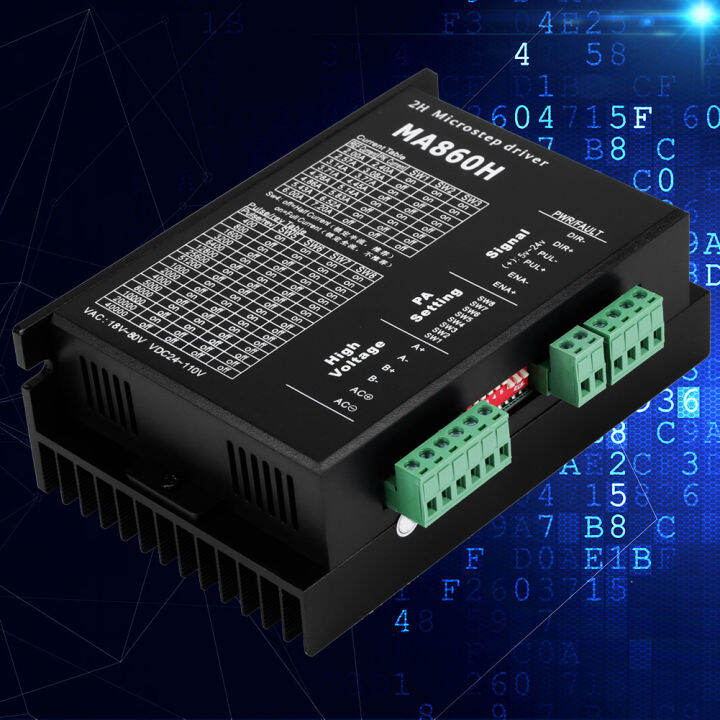 Stepper Motor Driver Controller Module 18-80V AC / 24-110V DC 7.2A for ...