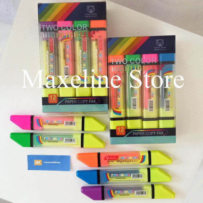Stabilo 2 warna / Two Color Highlighter | Lazada Indonesia