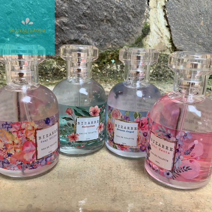 Parfum Bizarre Eau De Toilette EDT 50 ml/Parfume Wanita dan pria ori/parfum wanita tahan lama 24 ...