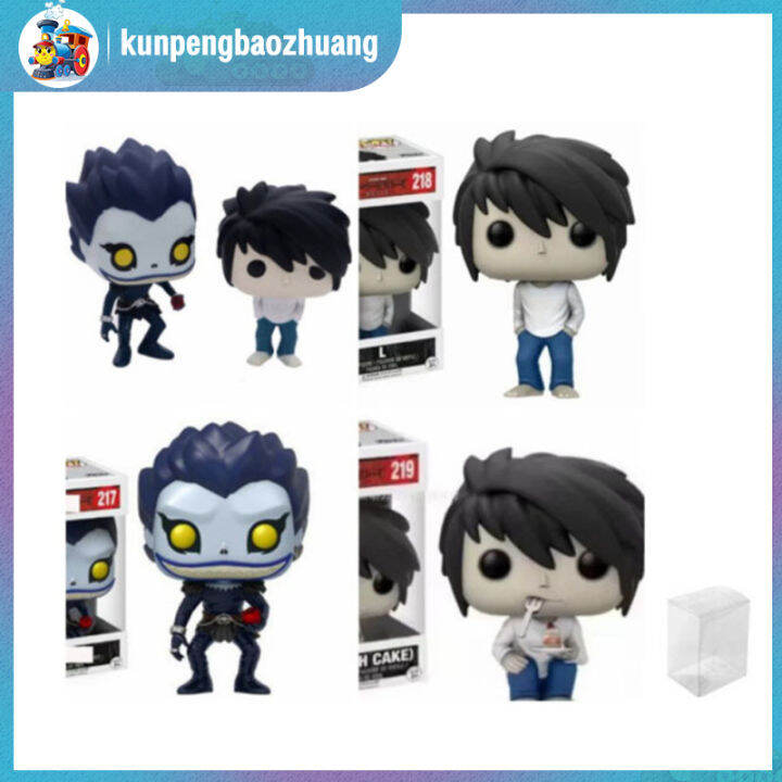 Pop Death Note Figure Ornament Yagami Light Ryuk Minifigures Doll Toys ...