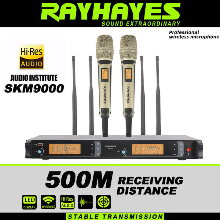 RAYHAYES SKN900 Wireless Microphone Original Branded,UHF Wireless Mic ...