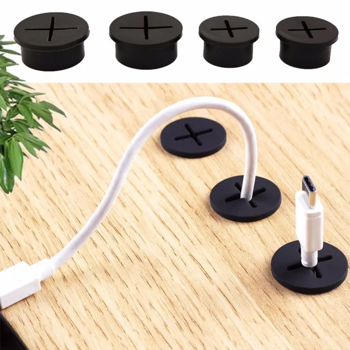 FDRGV Round Flexible For USB PC Computer Desk Port Furnitures Desktop ...