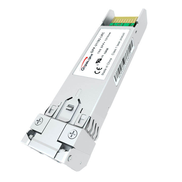 Gigalight 10GBASE-LR SFP+ ตัวรับส่งสัญญาณ, โมดูล LR 10G 1310NM SMF, ไม่เกิน 10 กม. เข้ากันได้กับ ...