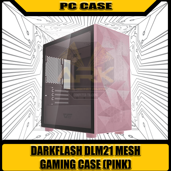 DarkFlash DLM21 Mesh Pink Gaming Case | Lazada PH