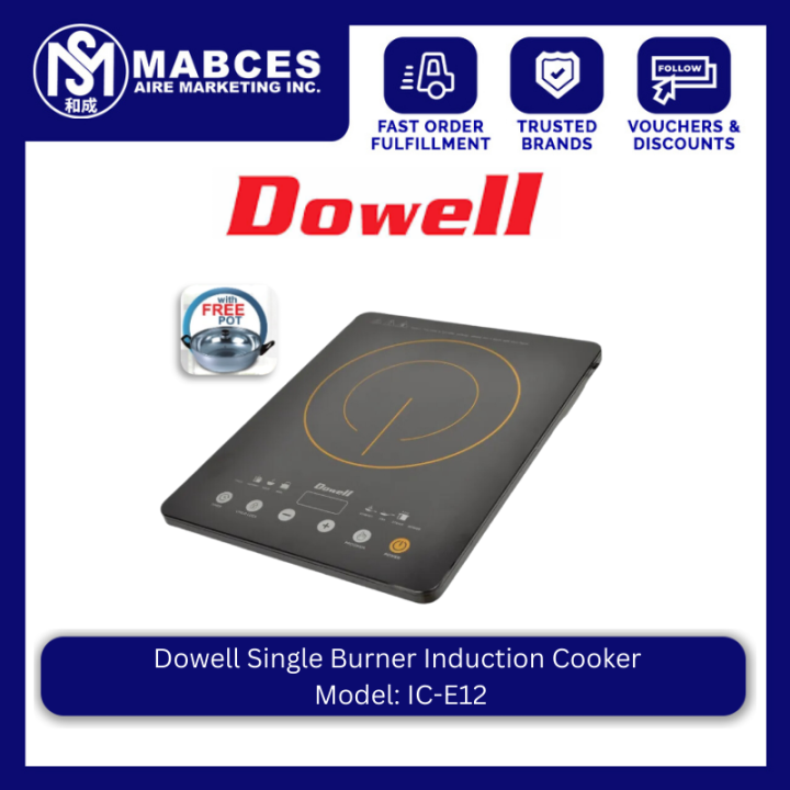 Dowell Single Burner Induction Cooker IC-E12 | Lazada PH