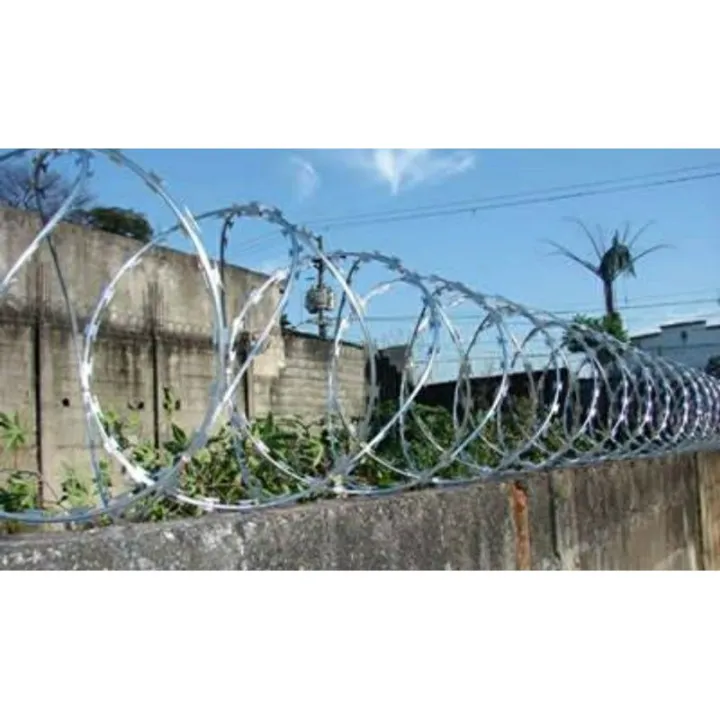 Combat Wire Razor Blade Sharp Military Wire Razor Wire durable | Lazada PH