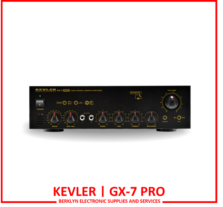 Kevler GX-7 PRO INTEGRATED AMPLIFIER | Lazada PH